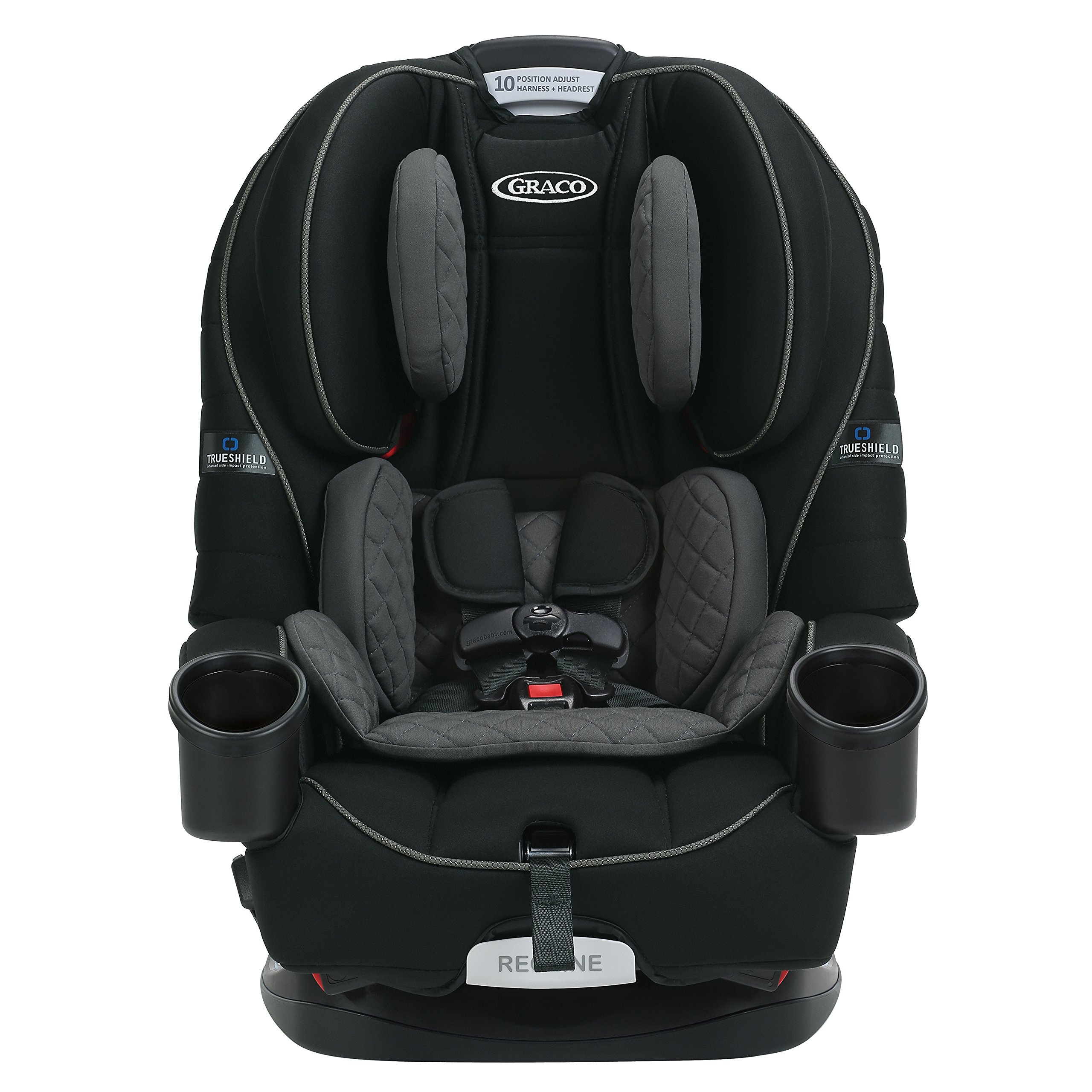 Graco 4Ever 4 in 1 Car Seat Featuring TrueShield Side Impact Technology & Pack 'n Play Travel Dome LX Playard | Includes Portable Bassinet, Full-Size Infant Bassinet, and Diaper Changer, Annie