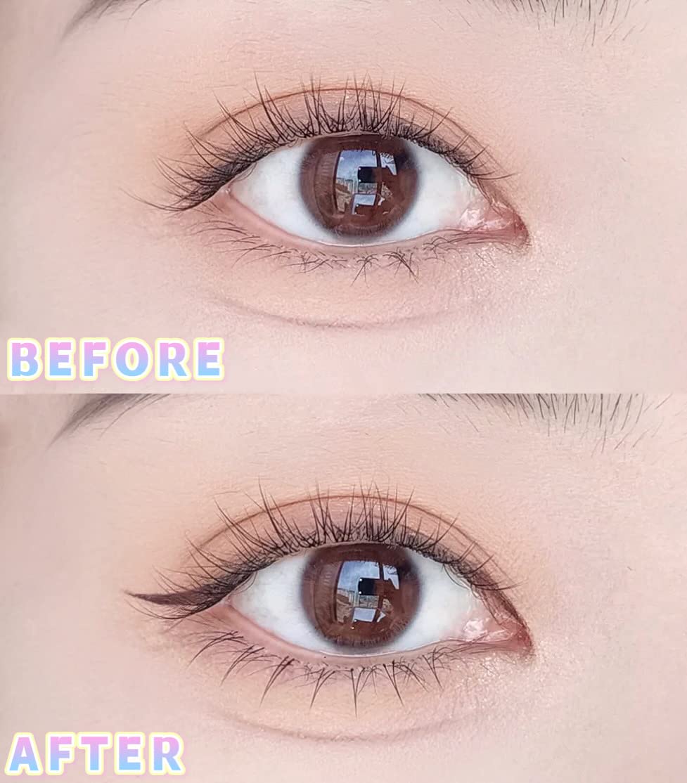 Ninetynine 240pcs V Shape Bottom Lower Lash (6-7mm) Natural Individual False Eyelash Extension Soft Handmade Bottom Lashes Clusters