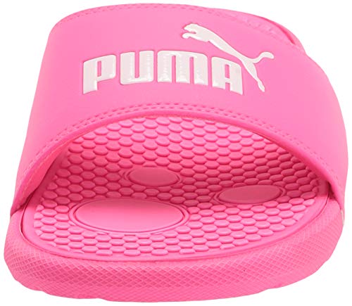 PUMA womens Cool Cat Slide Sandal, Knockout Pink-puma White, 9 US