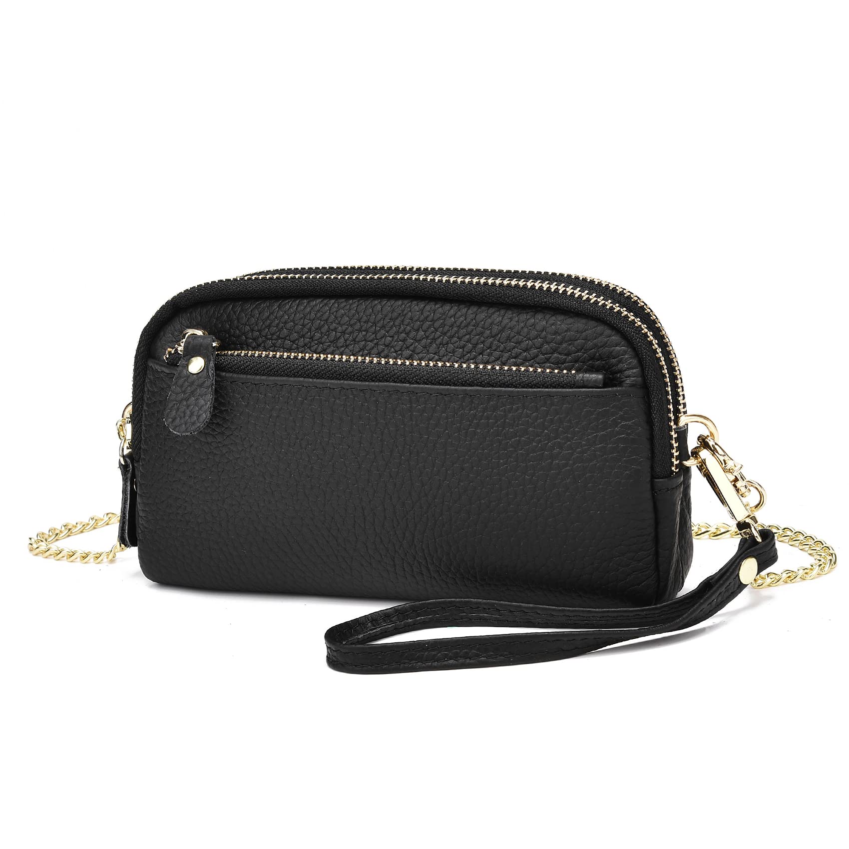 IHAYNER Wristlet Handbag Purses for Women Small Crossbody Bag Lightweight Leather Shoulder Bags