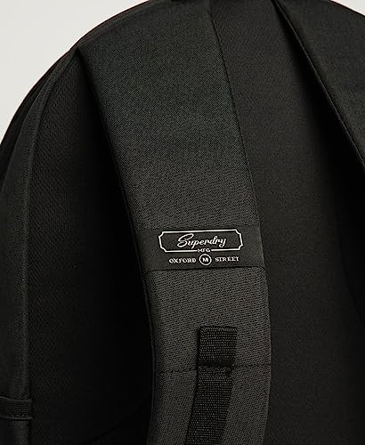 Superdry Womens Heritage Montana Backpack, Classic Hiking-Inspired Design Black Marl/Black Size One Size