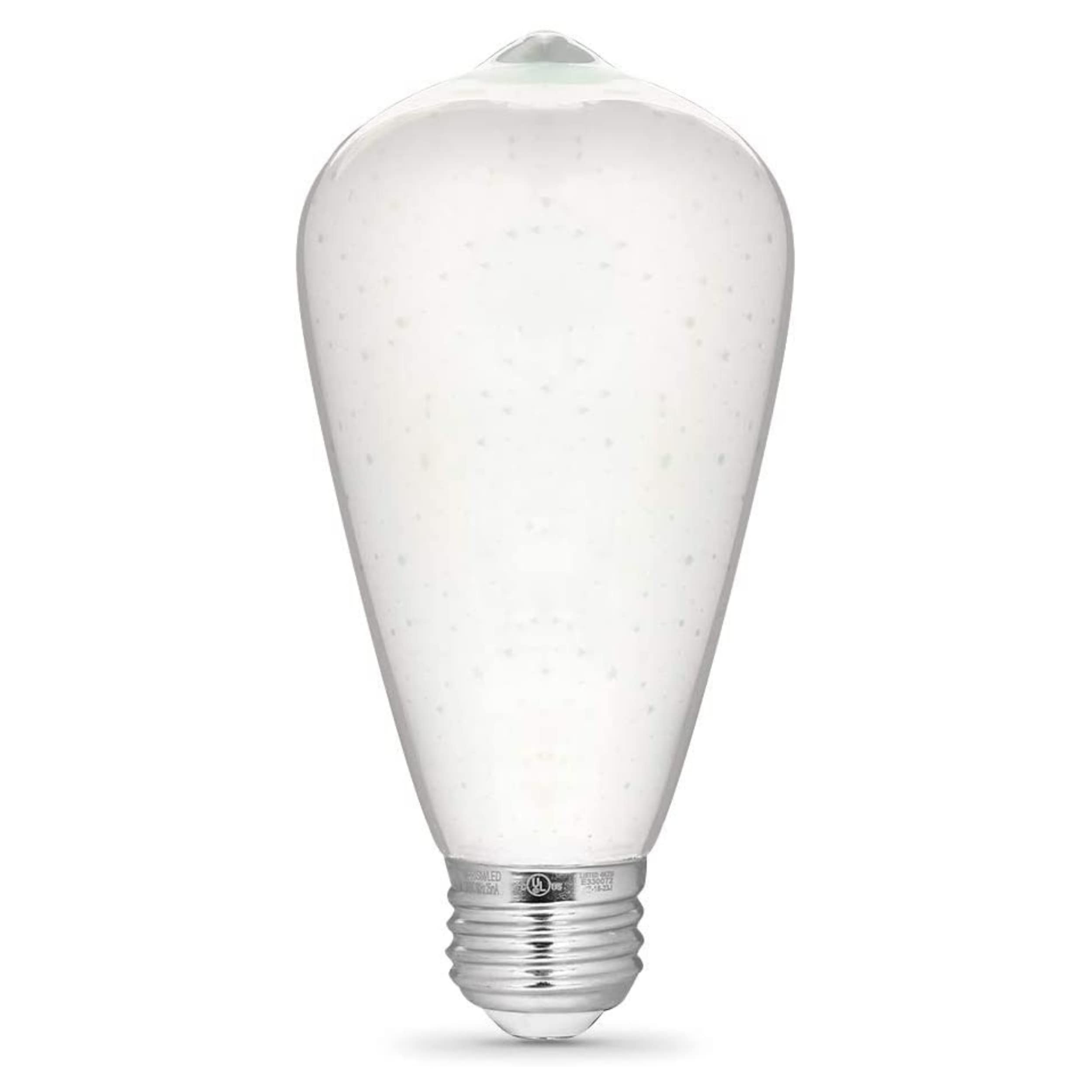 Feit Electric Infinity 3D Fireworks LED Light Bulb, ST19 LED Bulb, ST19/PRISM/LED,1 Count (Pack of 1), Multicolor