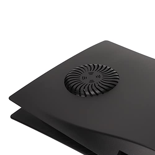 KOSDFOGE ABS Face Plates for PS5 Dust and Scratch Resistant Replacement Faceplate Cover with Heat Sink Port for PS5 Optical Drive Version of The Host
