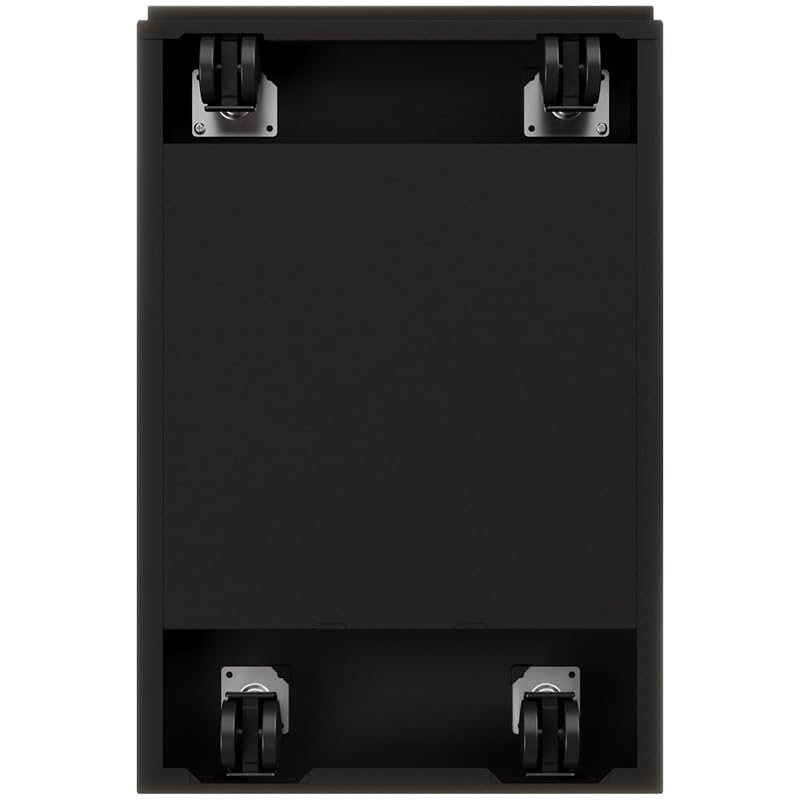 Hirsh Industries 20" Deep Box-Box-File Mobile Pedestal in (Black)