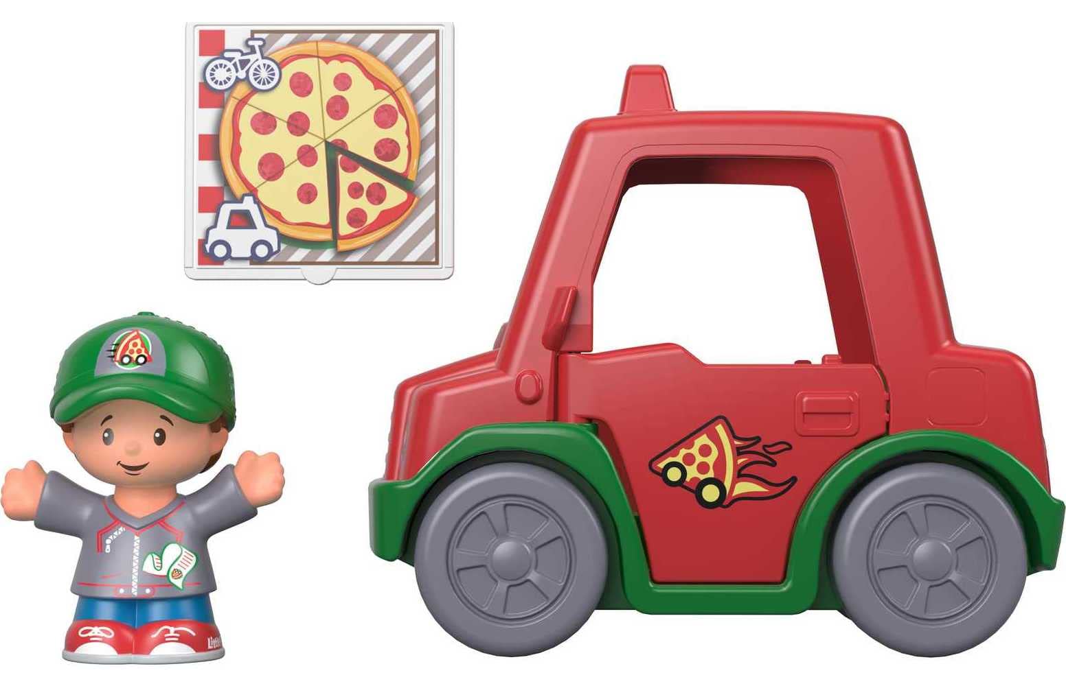 Fisher-Price Little People Have a Slice Pizza Delivery Car