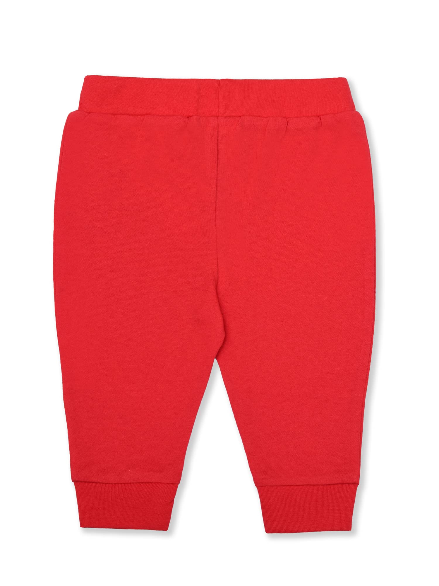 Sesame Street Boys’ Elmo Bodysuit and Jogger Set for Newborn and Infant – Red/White