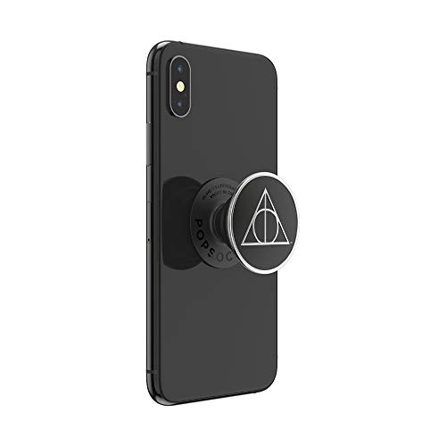 PopSockets Phone Grip with Expanding Kickstand, PopSockets for Phone, Harry Potter- Enamel Deathly Hallows