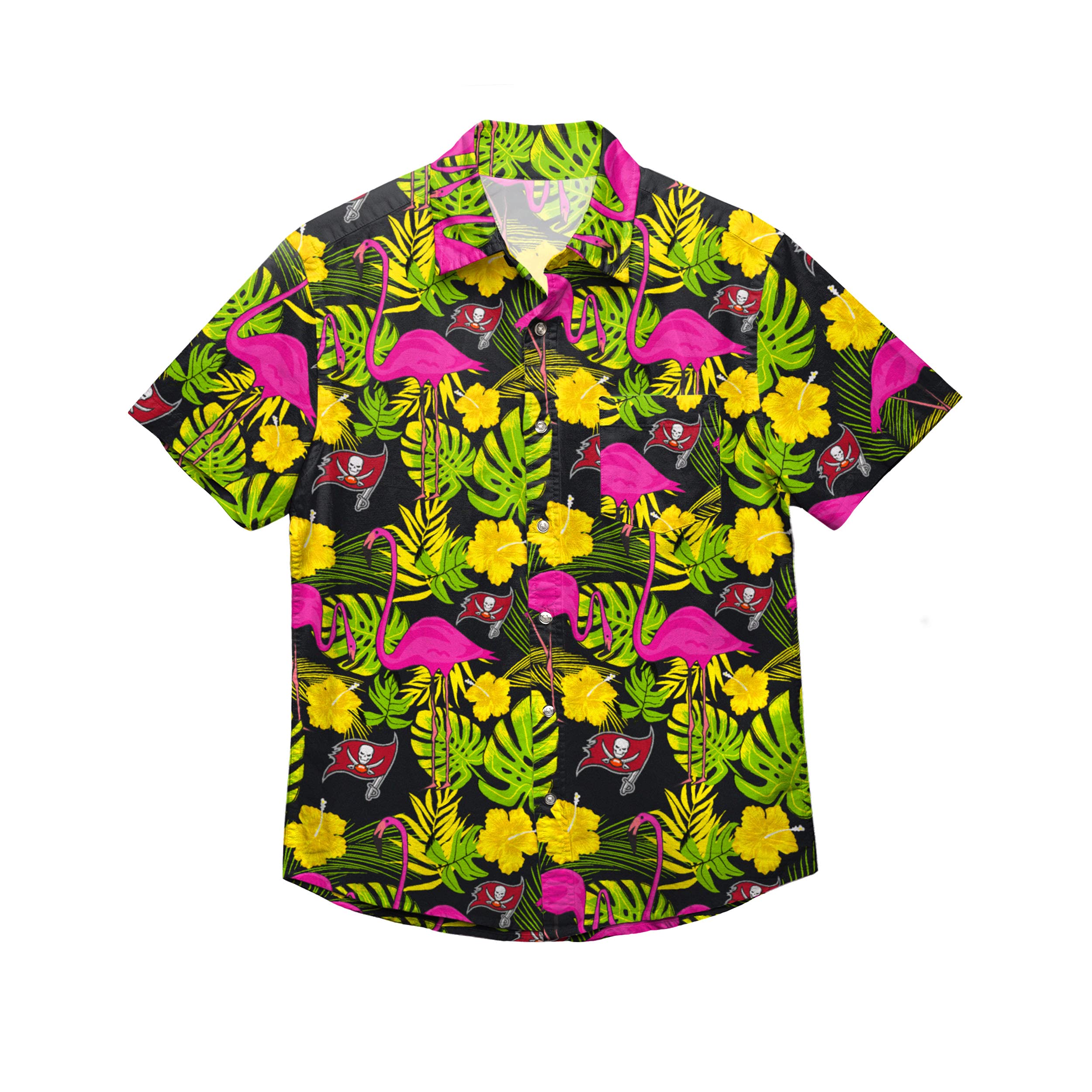 FOCO Philadelphia Eagles NFL Mens Highlights Button Up Shirt - L