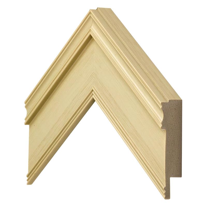 Frame My TV Deco TV Frames - Antique White Smart Frame Compatible ONLY with Samsung The Frame TV (32", Fits 2021-2024 Frame TV)