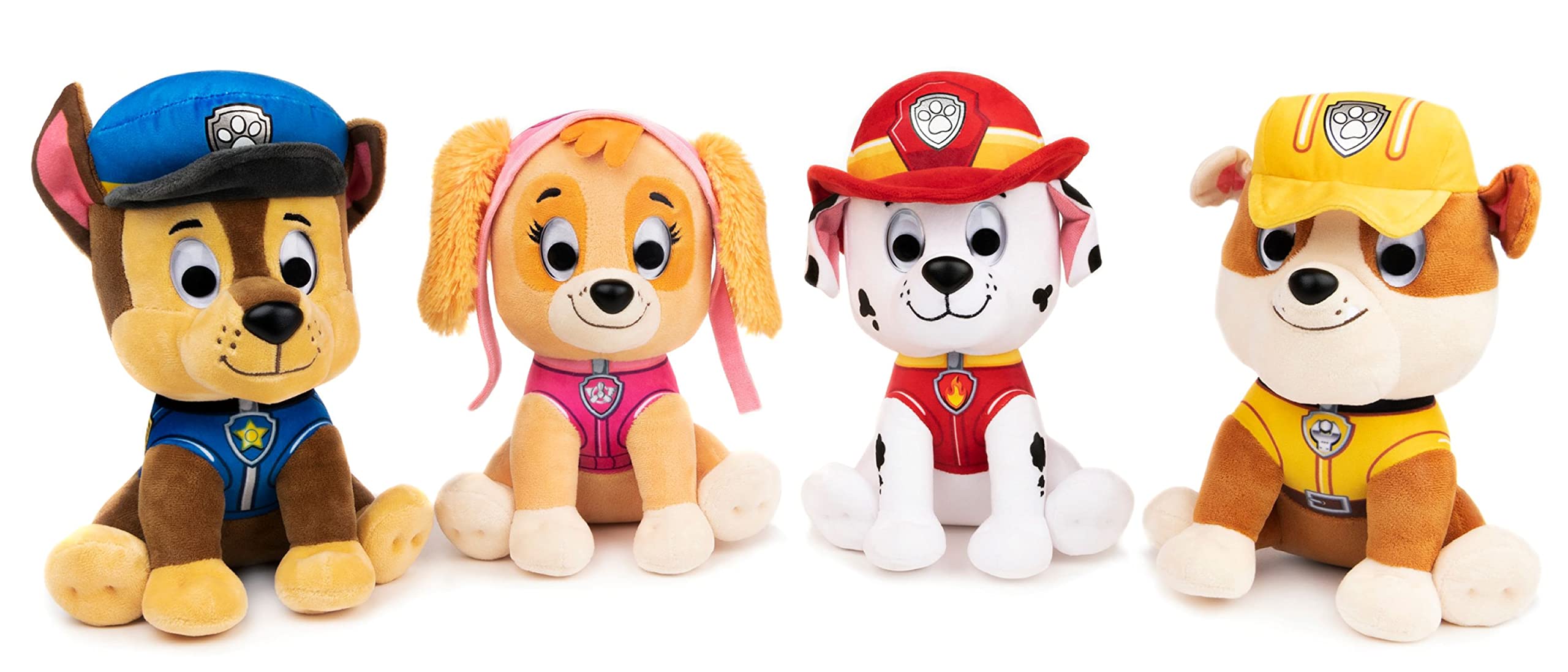 GUND Paw Patrol Rubble in Signature Construction Uniform For Ages 1 and Up, 9”