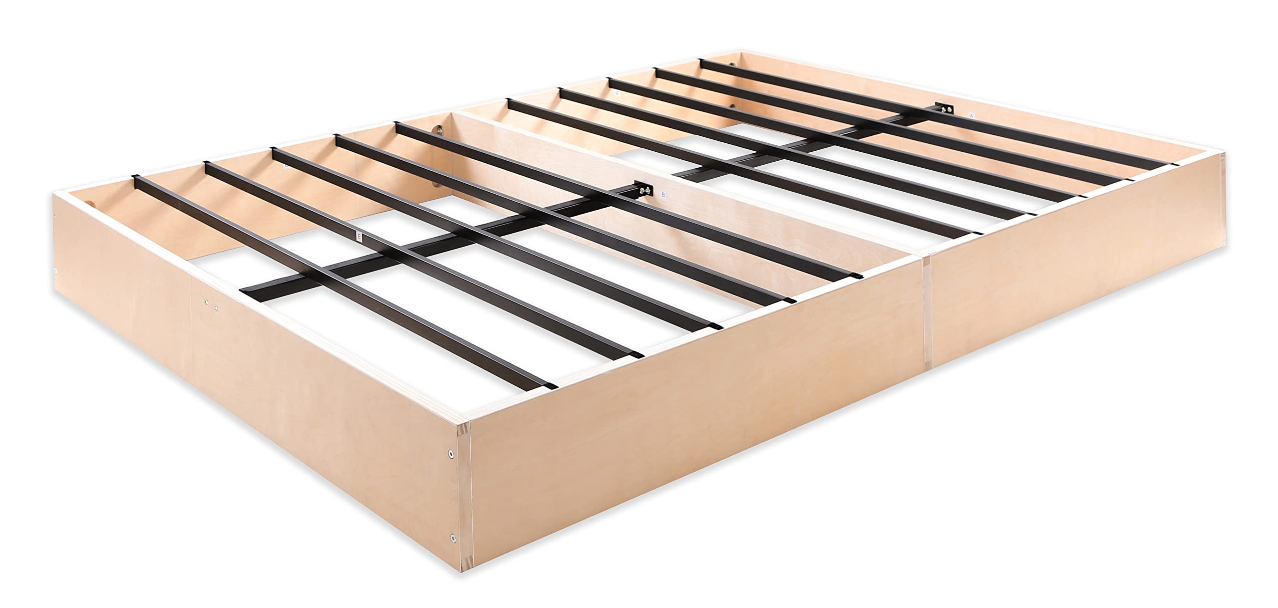 Panana Box Spring High Profile Metal Heavy Duty Easy Assembly Sturdy Box Spring Mattress Foundation, Strong & Sturdy Support No Noise Easy to Clean (9 Inch, Queen)