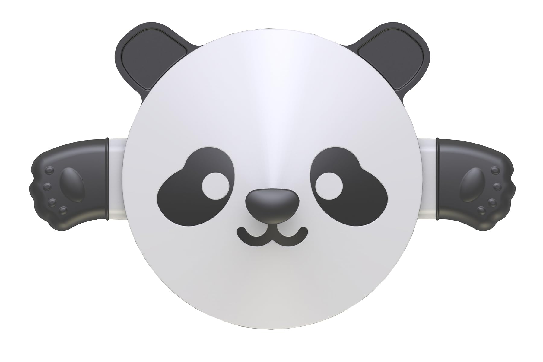 Panda-Shaped Nonstick Casserole Pot with Aluminum Lid, 7-Inch, 2QT Capacity, Double Handle, Compatible with All Cooktops β Cute and Functional for Home and Restaurant Use, PFOA Free