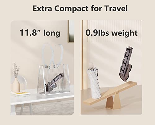 Portable Travel Clothes Rack with Clips, Vacuum Suction Folding Drying Rack for Travel, Hotels, RV, Car or Indoor
