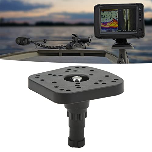 Fishfinder Mount, Rugged Universal Sounder Mount Wearproof Quick Removal ABS Metal for Marine Electronic