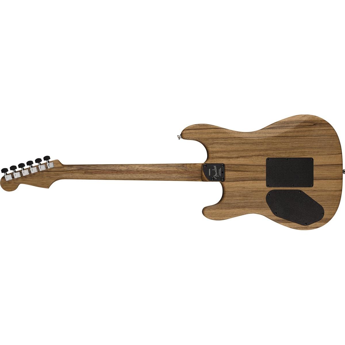 Fender American Acoustasonic Stratocaster Acoustic Guitar, Ebony Fingerboard, Ziricote