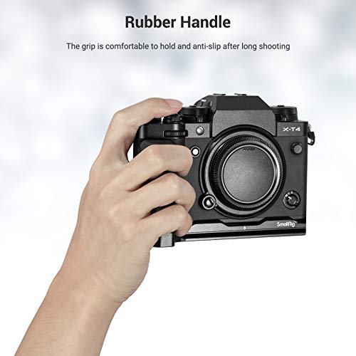 SmallRig L-Shape Grip for FUJIFILM X-T4 Camera Built in Swiss Plate for Arca - LCF2813