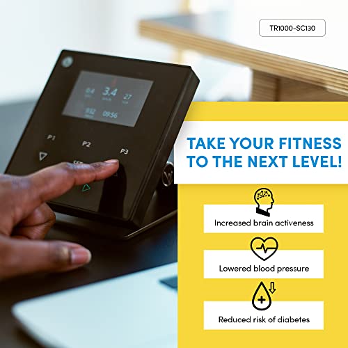 LifeSpan Fitness β Omni Console Under Desk Walking Pad Treadmill for Home Workout & Office Use, Whisper Quiet Under Table Treadmill, 0.4 to 4.0 mph Portable Treadmill (TR1000SC130-Combo, Omni Console)