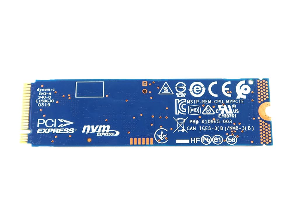 Solid State Drive YDH3V 0YDH3V CN-0YDH3V Compatible Replacement Part for Dell Intel H10 HBRPEKNX0202A 512GB QLC PCI Express 3.0 x4 NVMe M.2 2280 32GB Optane Memory Internal SSD