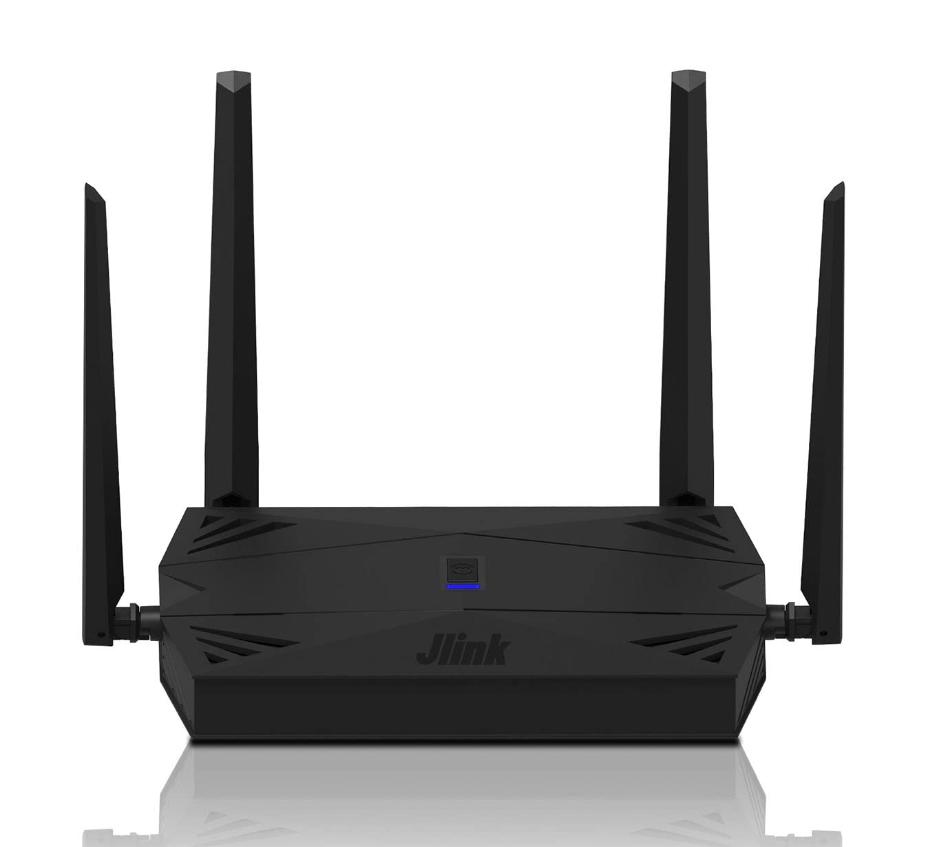 Jlink WiFi 6 Router - 5Ghz 1.8 Gbps Wireless Router AX1800 Smart WiFi Router, 8-Stream 8K Computer Router for Home Internet & Gaming, Dual Band Gigabit Router Up to 1700 sq. ft, TWT, WPA3, 128 devices