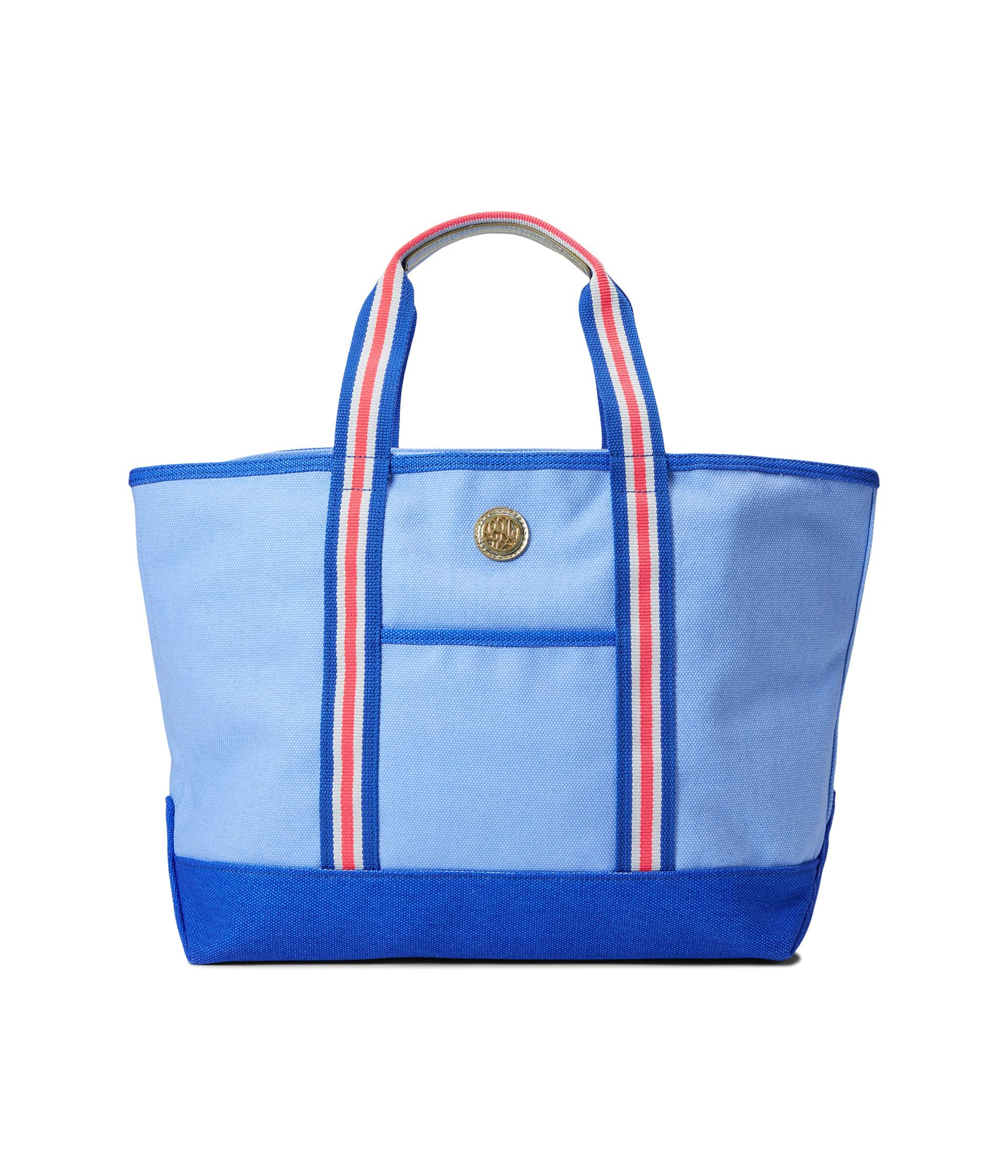 Lilly Pulitzer Mercato Tote Blue Peri One Size