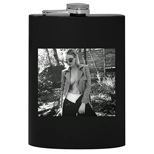 FC Carino B35Y22D63W0403517M07T32C02S27-8oz Black Hip Alcohol Drinking Flask PDI #PIDP403517
