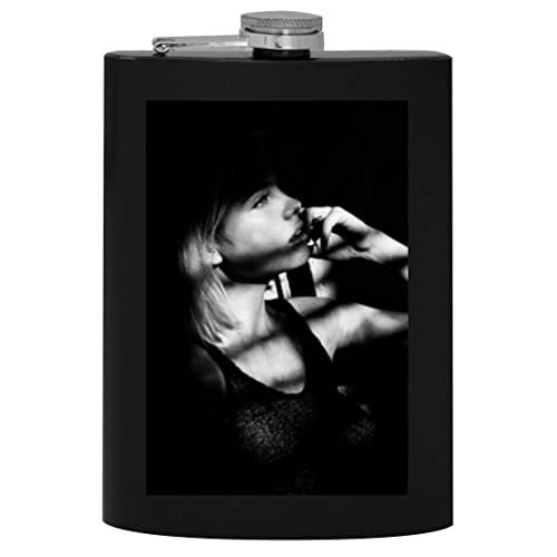 FC Carino B35Y22D63W0403485M07T32C02S27-8oz Black Hip Alcohol Drinking Flask PDI #PIDP403485