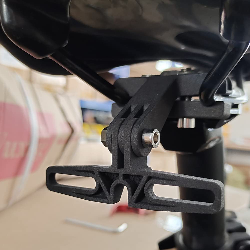 LILYRIN Electric Bicycle Tail Light Bracket Rear Light Bracket Bicycle Camera Holder Bike Bracket for Bicycle Accessories