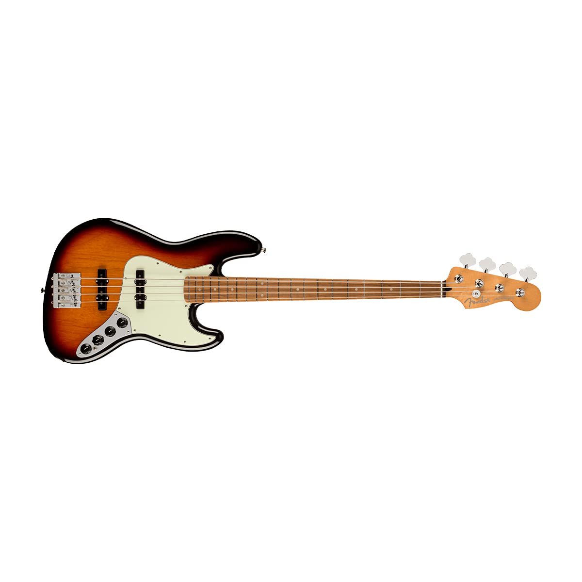 Fender Player Plus Jazz Bass, 3-Color Sunburst, Pau Ferro Fingerboard
