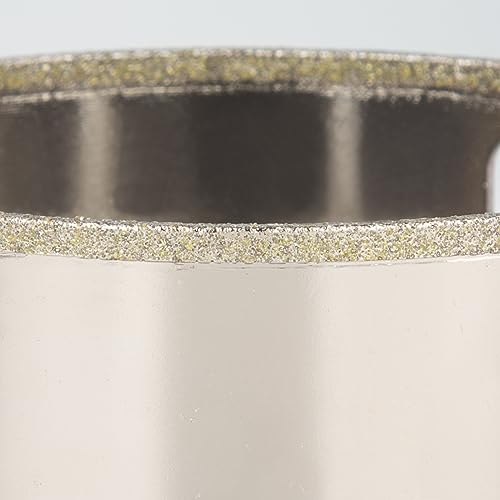 HLOFIZI 4-1/4 Inch Diamond Hole Saw 4.25 Tile Hole Saw for Ceramic, Tile, Glass, Granite, Porcelain, Marble, with Guiding Drill Bit