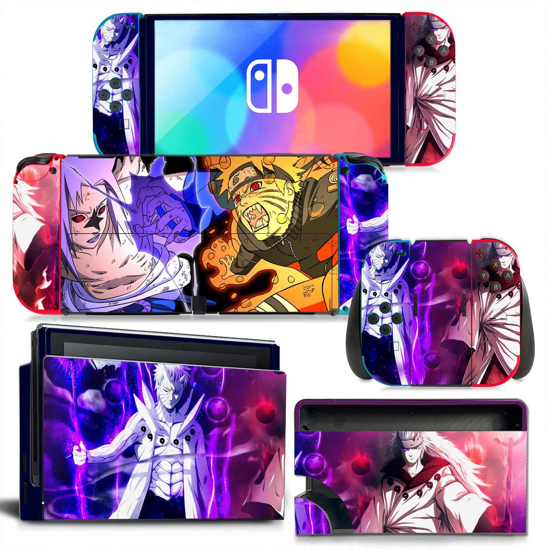 InnaGeek - Protective Skin Sticker Vinyl for Nintendo Switch OLED Naruto Anime