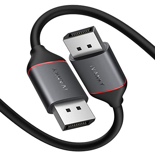 IVANKY DisplayPort Cable 10ft, Uni-Directional 4K DP to HDMI Cable