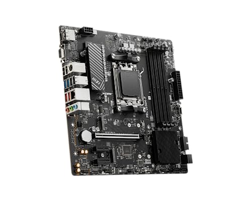 MSI PRO B650M-P ProSeries Motherboard (AMD AM5, mATX, DDR5, PCIe 4.0, M.2, SATA 6Gb/s, USB 3.2 Gen 2, HDMI/DP, AMD Ryzen 7000 Series Desktop Processors)