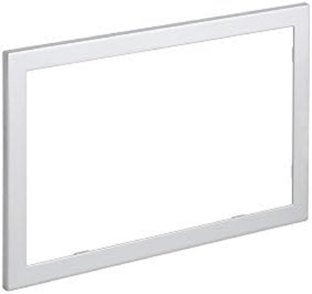 Geberit 115.086.21.1 Cover Frame D-C Tank, Brushed Chrome