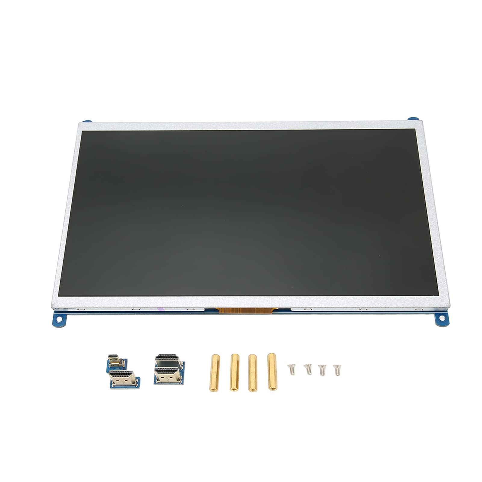 Kafuty-1 for Raspberry Pi 10.1 Inch Display Screen,1024x600 HDMI LCD Screen Display Monitor for Raspberry Pi Zero W,4,TN LCD 90