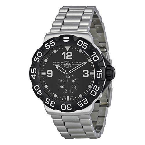 TAG Heuer Men's WAH1010.BA0854 Formula 1 Grande Date Black Dial Watch