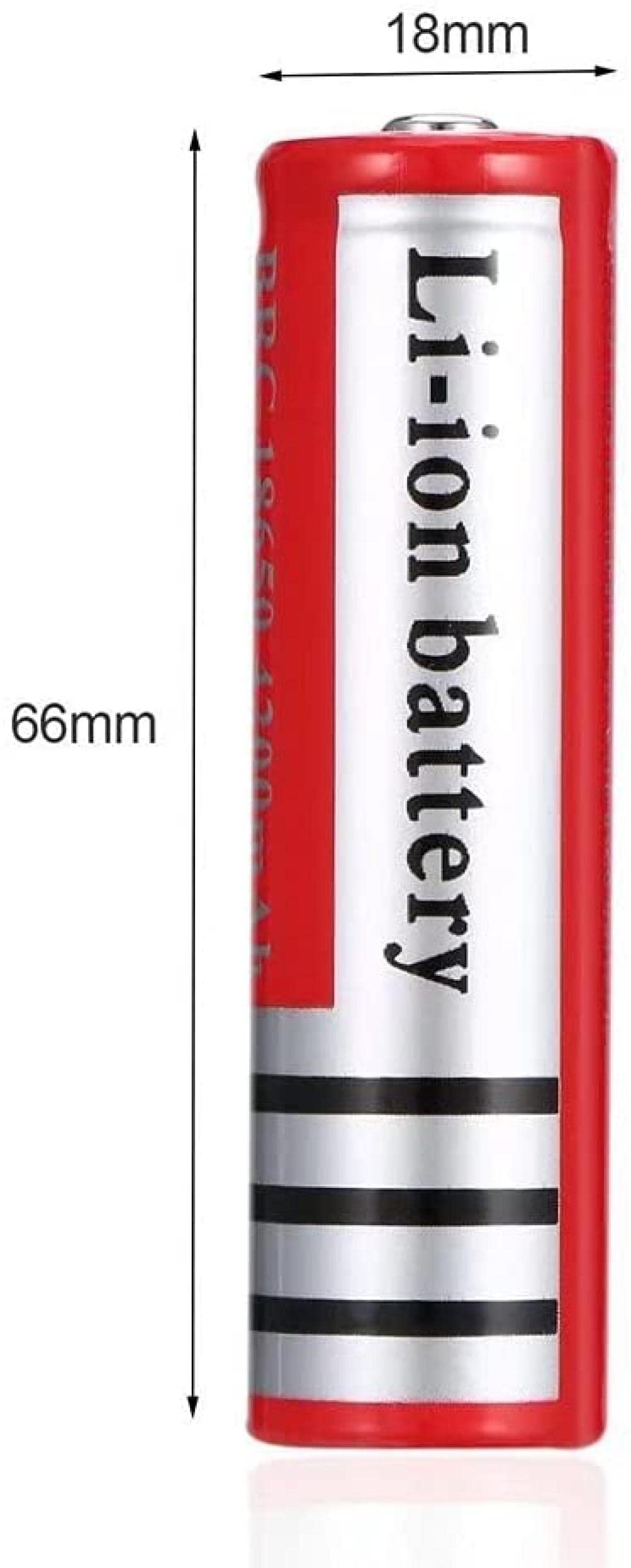 KOBJC Batteries Battery Rechargeable 3.7V Hq Ni-Mh Battery 4200 Mah Cell for Gas Cooker Oven Burner Led Torch and Clock- 4 Pcs Battery