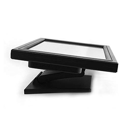 Kathring 15 Inches Capacitive LED Touch Screen Monitor, VGA Input Touchscreen with Adjustable POS Stand for Office, Retail, Restaurant, Bar, Gym, Warehouse