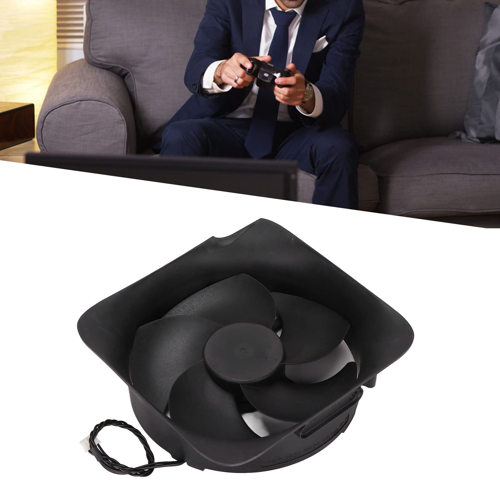 Internal Cooling Fan, Replacement Internal Cooling Fan for Xbox Series X, Fan Fast Heat Dissipation, Silent Cooling Fan Replacement for Xbox X