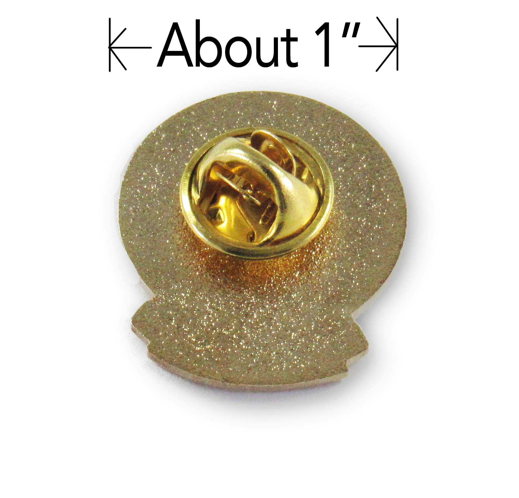 EMI Certified Nursing Assistant (CNA) Emblem Round Emblem Pin - Wreath edge