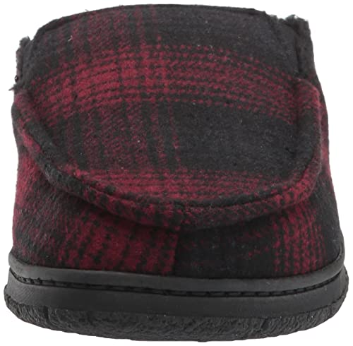 Eddie Bauer Men's Oliver Slippers | House Slippers for Men | Cushioned Footbed Lightweight Slip-On Bedroom Shoes with Rubber Outsole