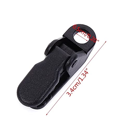 LMMDDP 10 Pcs Caravan Jaw Grip Trap Tent Awning Canopy Windproof Clamp Tighten Tool Tarp Canvas Clip Snap Gripper