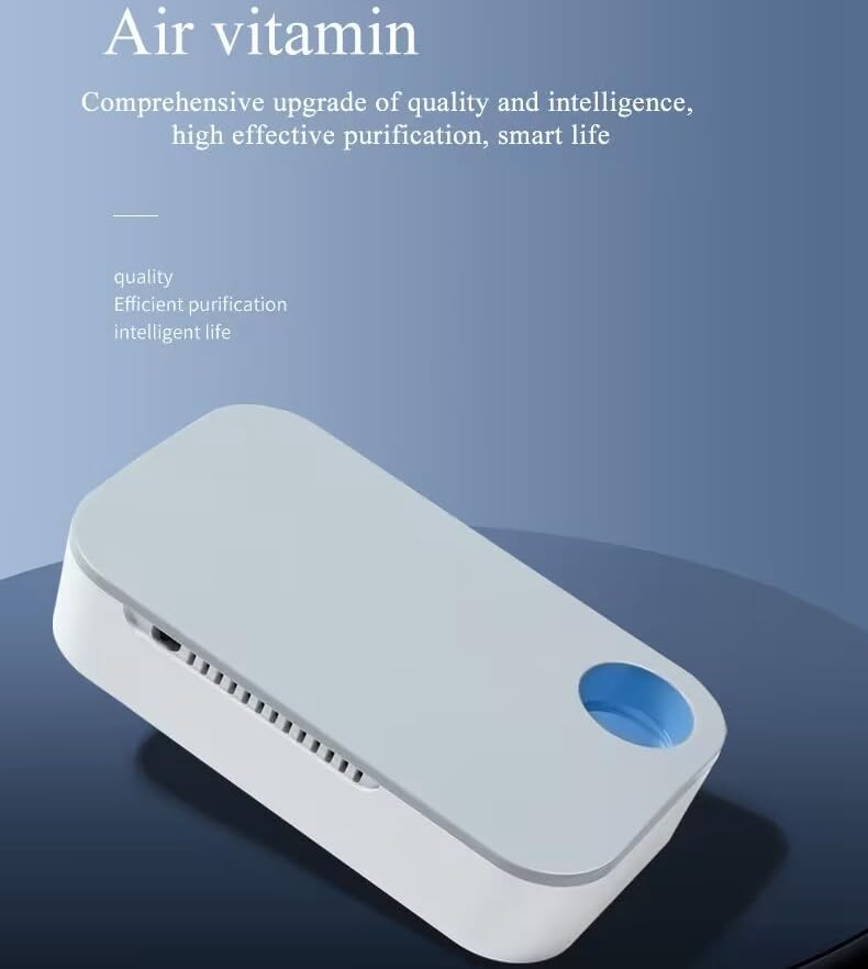 Ionizer Air Purifier,Plug In Air Purifier Ion, Protable and Quiet Plug-in Ionizer with Clear Negative Ion Wind Output, Automatic Release of Anions,Easy to Usefor Home and Office Use
