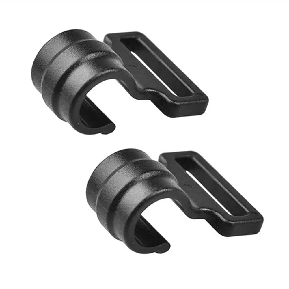 LMMDDP 10pcs Tent Hooks Camping Caravan Awning Tent Wind Rope Clamp Tent Clip Outdoor Windproof Accessories (Size : M)