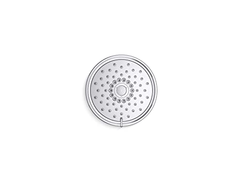 KOHLER 22170-G-CP Purist Three-Function Showerhead, Chrome Shower Head, Shower Head High Pressure, 1.75 GPM, Polished Chrome