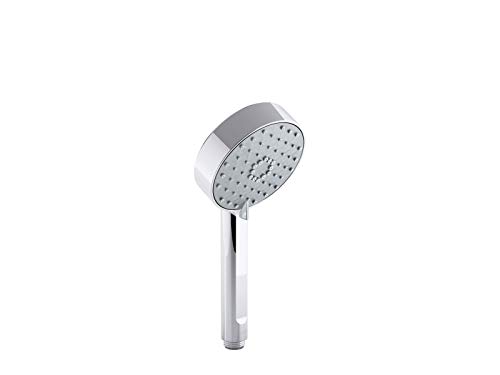 KOHLER 72415-G-CP Awaken G110 Three-Function Handshower, Handheld Showerhead with 3 Spray Settings, 1.75 GPM, Polished Chrome