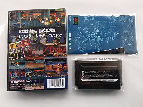 MD Game Golden Axe Japan Version Box+Manual+Cartridge (Black)