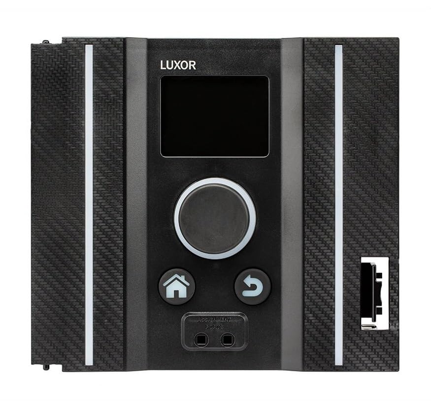 SPW FX Luminaire by Hunter LUXFP Luxor Facepack Front Panel with LAN Connection Port LUX-FP, Black