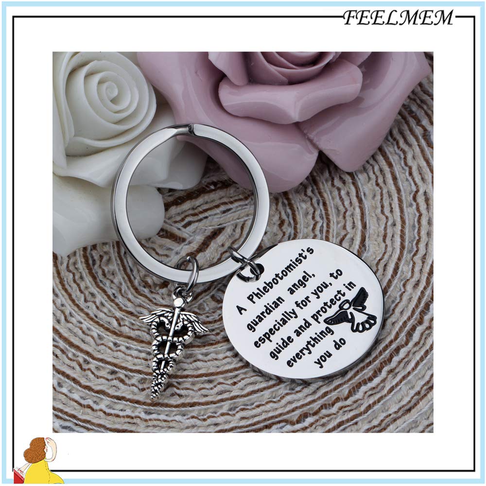 FEELMEM Pilot Prayer Keychain Drive Safe Jewelry Gift for Pilot A Pilot’s Guardian Angel Protect in Everything You Do Safe Travels Keychain for Pilot New Pilot Gift Aviation Jewelry (Pilot)