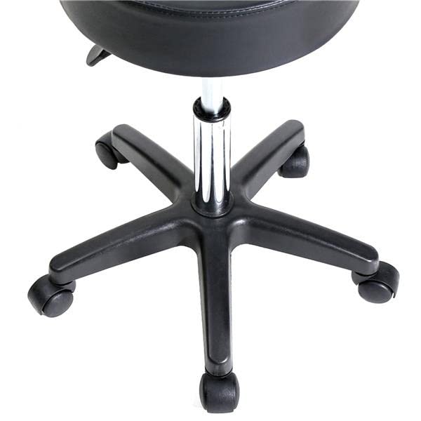 LLAMN Adjustable Round Stool Plastic Arch Feet Rotation Bar Stool Lift Stool Swivel Stool Spa Tattoo Massage Salon Furniture