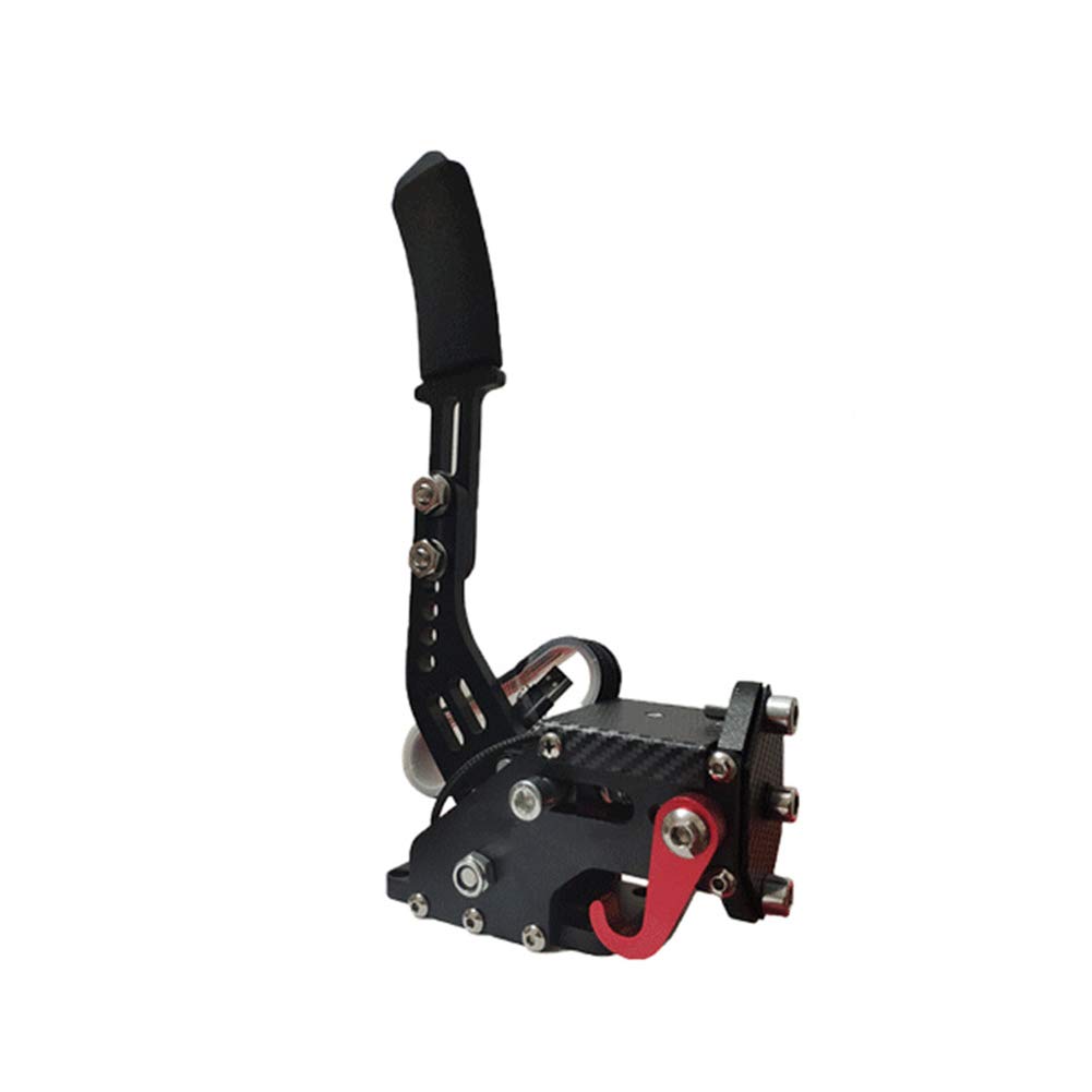 Handbrake for PC, Universal USB Handbrake, 14 Bit Adjustable Height Horizontal Drift Rally Racing Handbrake Lever for Racing Games G25/27/29
